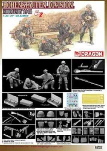 Dragon 6282 Hohenstaufen Division Normandy 1944 (1:35) - scale 1:35 ...