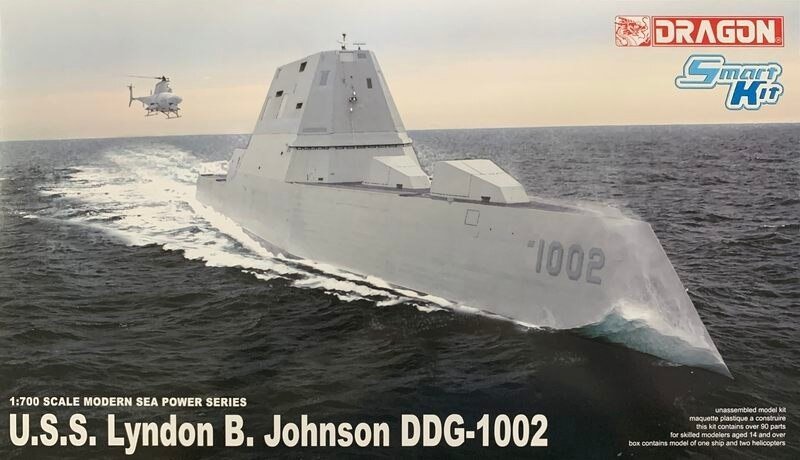 Dragon 7148 U.S.S Zumwalt Michael Monsoor Lyndon B. Johnson 1 700 ...