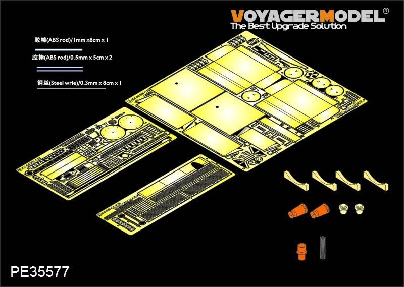 Voyager Model PE35577 WWII Soviet KV-85 KV-122 Heavy Tank basic (2 in 1 ...