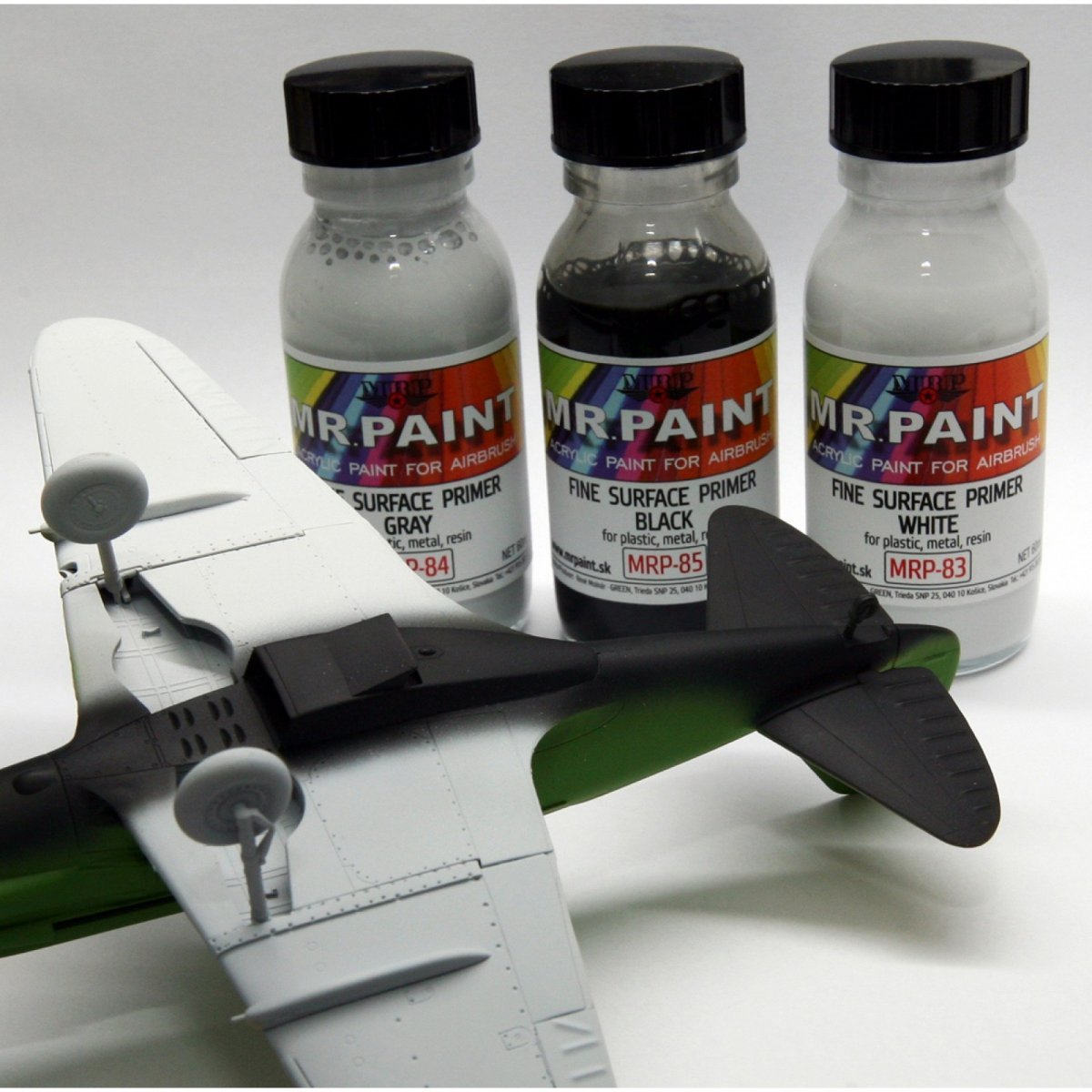 MR. Paint MRP-LPW FINE SURFACE PRIMER-WHITE 50ml - Surface - Primer ...