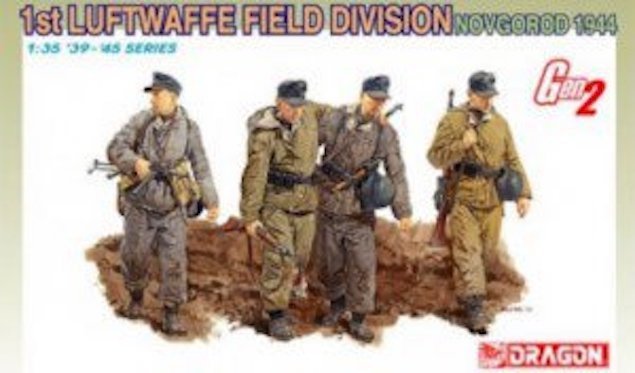 Dragon 6274 1st Luftwaffe Field Division 1944 (1:35) - scale 1:35 - Figures