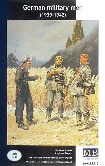 Master Box 3510 German Military Men (1939-1942) (1:35) - scale 1:35 ...