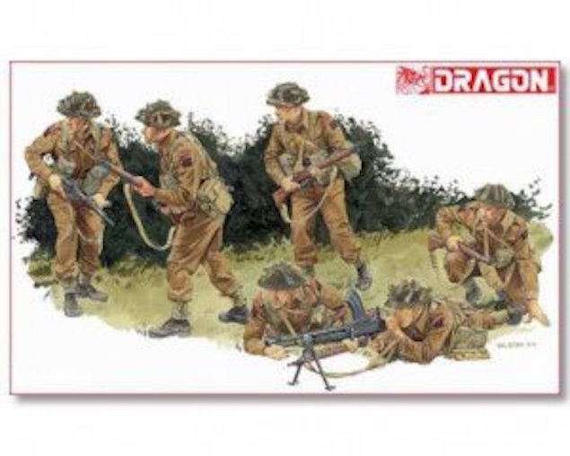 Dragon 6212 British Infantry (Normandy 44) (1:35) - scale 1:35 - Figures