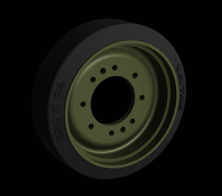 Panzer Art RE35-653 M4 “Sherman” HVSS spare road wheels (2pcs) 1 35 ...