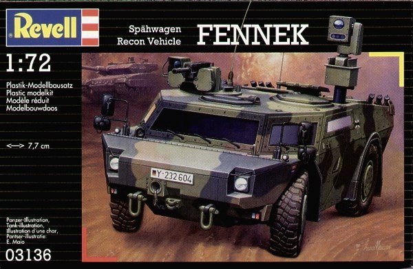 Revell 03136 Scout car Fennek (1:72) - auf 1945 - 1 72 - Military ...