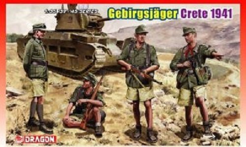 Dragon 6742 Gebirgsjagers Crete 1941 (1:35) - scale 1:35 - Figures