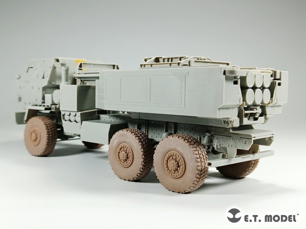 E.T. Model P35-127 Modern U.S. M142 High Mobility Artillery Rocket System（HIMARS）Sagged Wheels ...