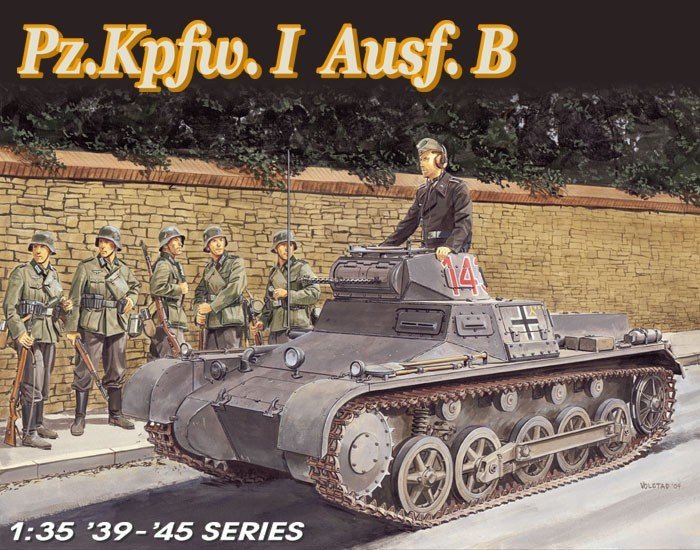Dragon 6186 Pz.Kpfw. I Ausf. B (1:35) - Tanks - 1939-1945 - 1 35 ...