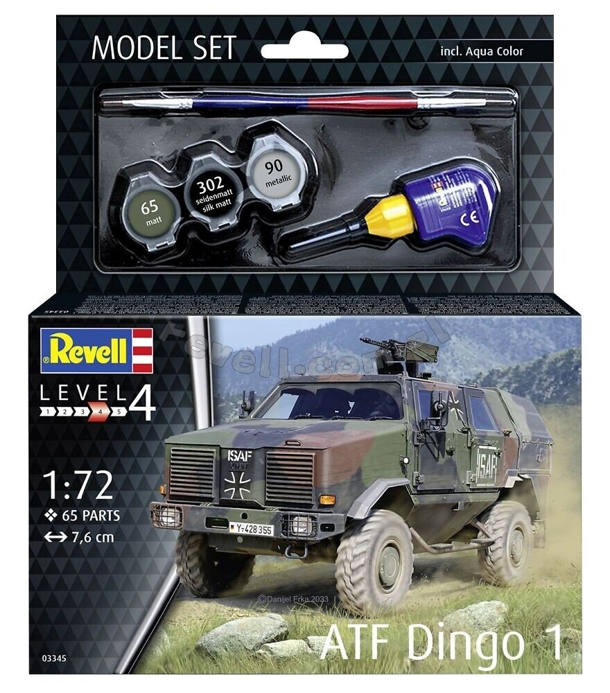 Revell 63345 ATF Dingo 1 - model set 1 72 - auf 1945 - 1 72 - Military ...