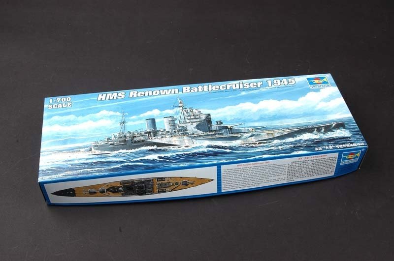 Trumpeter 05765 HMS Renown (1945) 1 700 - scale 1:700 - Civilian ...