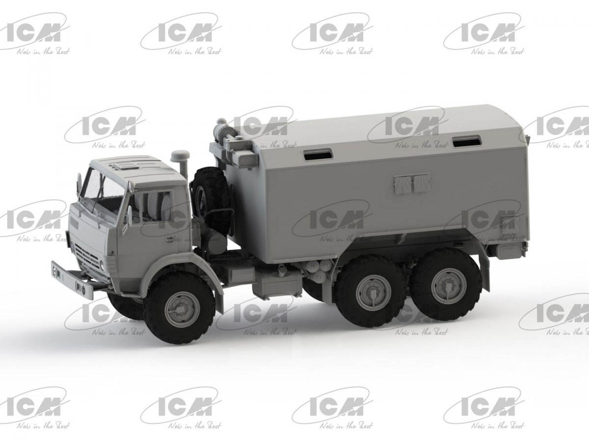 ICM 35002 Soviet Six-Wheel Army Truck with Shelter 1 35 - auf 1945 - 1 ...