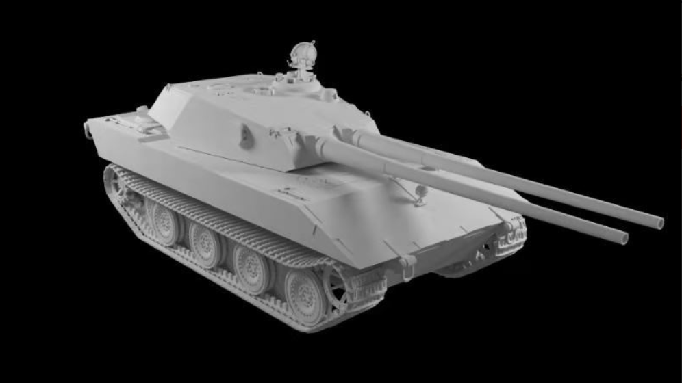 Modelcollect UA-35028 First of War, German E100 super havy tank,Ausf.G ...