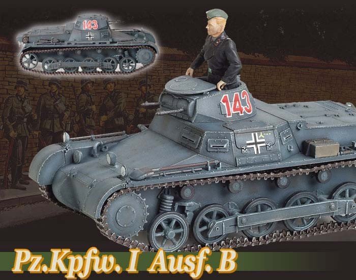 Dragon 6186 Pz.Kpfw. I Ausf. B (1:35) - Tanks - 1939-1945 - 1 35 ...