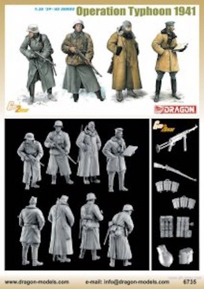 Dragon 6735 Operation Typhoon 1941 (1:35) - scale 1:35 - Figures