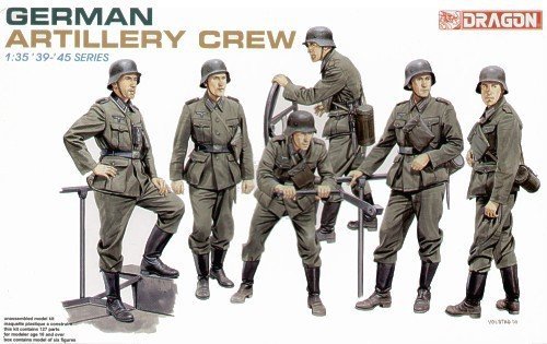 Dragon 6201 German Artillery Crew (1:35) - scale 1:35 - Figures