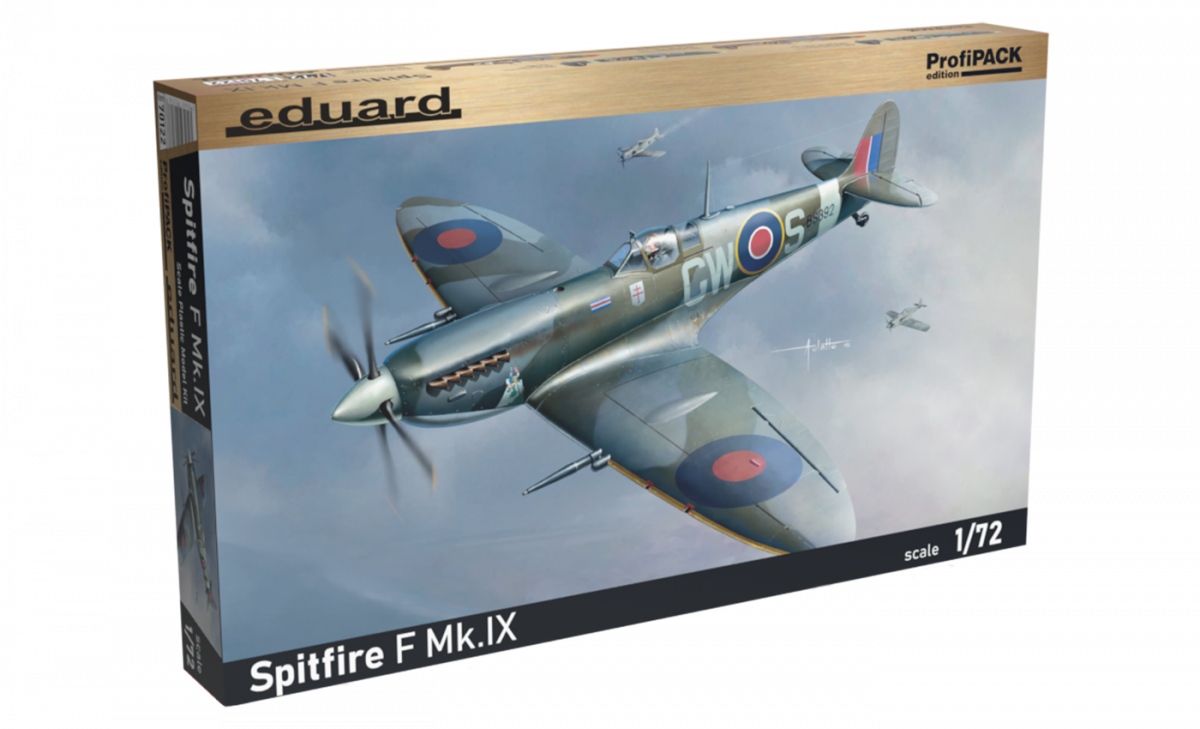 Eduard 70122 Spitfire F Mk.IX ProfiPack Edition 1 72 - śmigłowe - Skala ...
