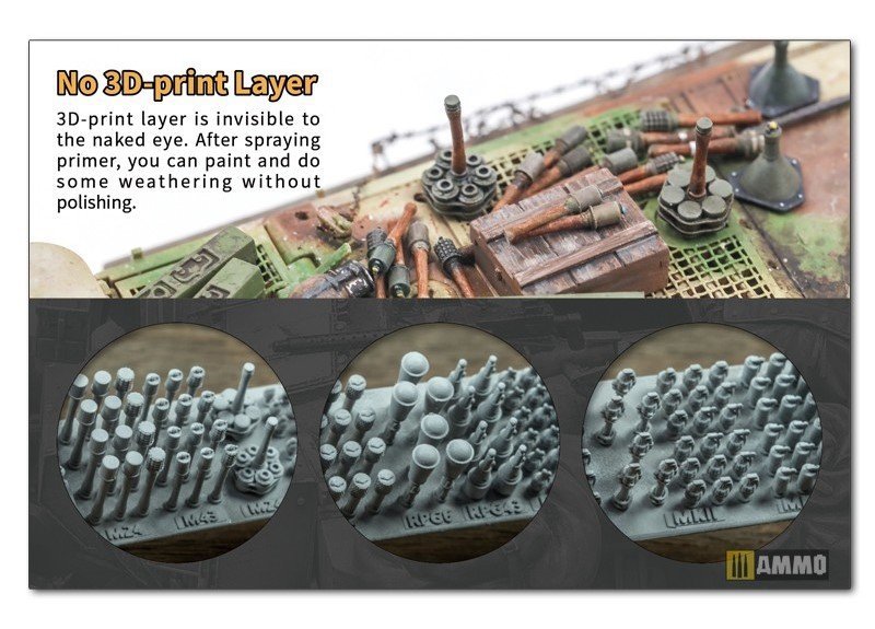 Liang 0422 3D-Print USA Grenade WWII x 60 1 35 - Dodatki i akcesoria - Diorama