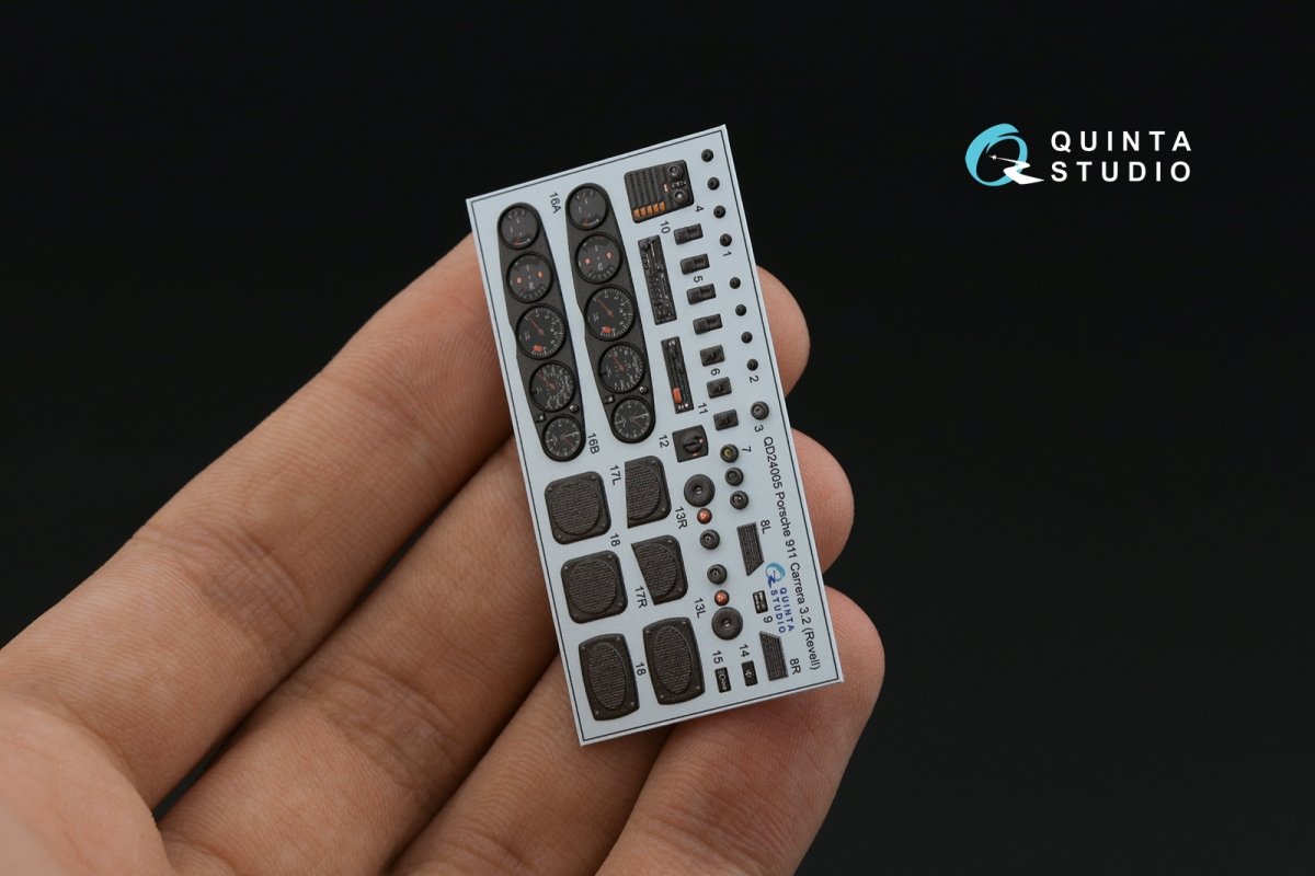 Quinta Studio QD24005 Porsche 911 Carrera 3.2 3D-Printed & coloured ...