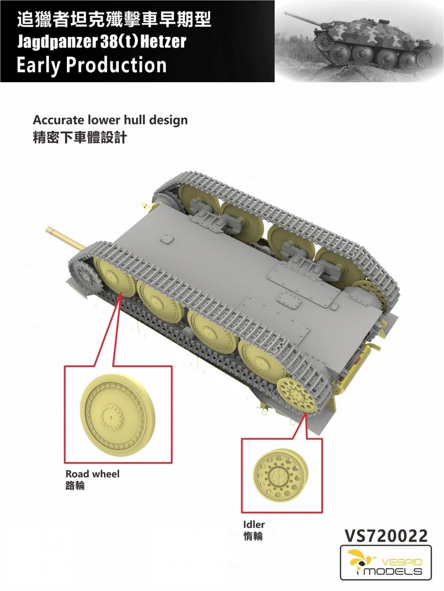 Vespid Models VS720008 Pz.Kpfw.V 'Panther' Ausf.G (with F.G.1250 ...