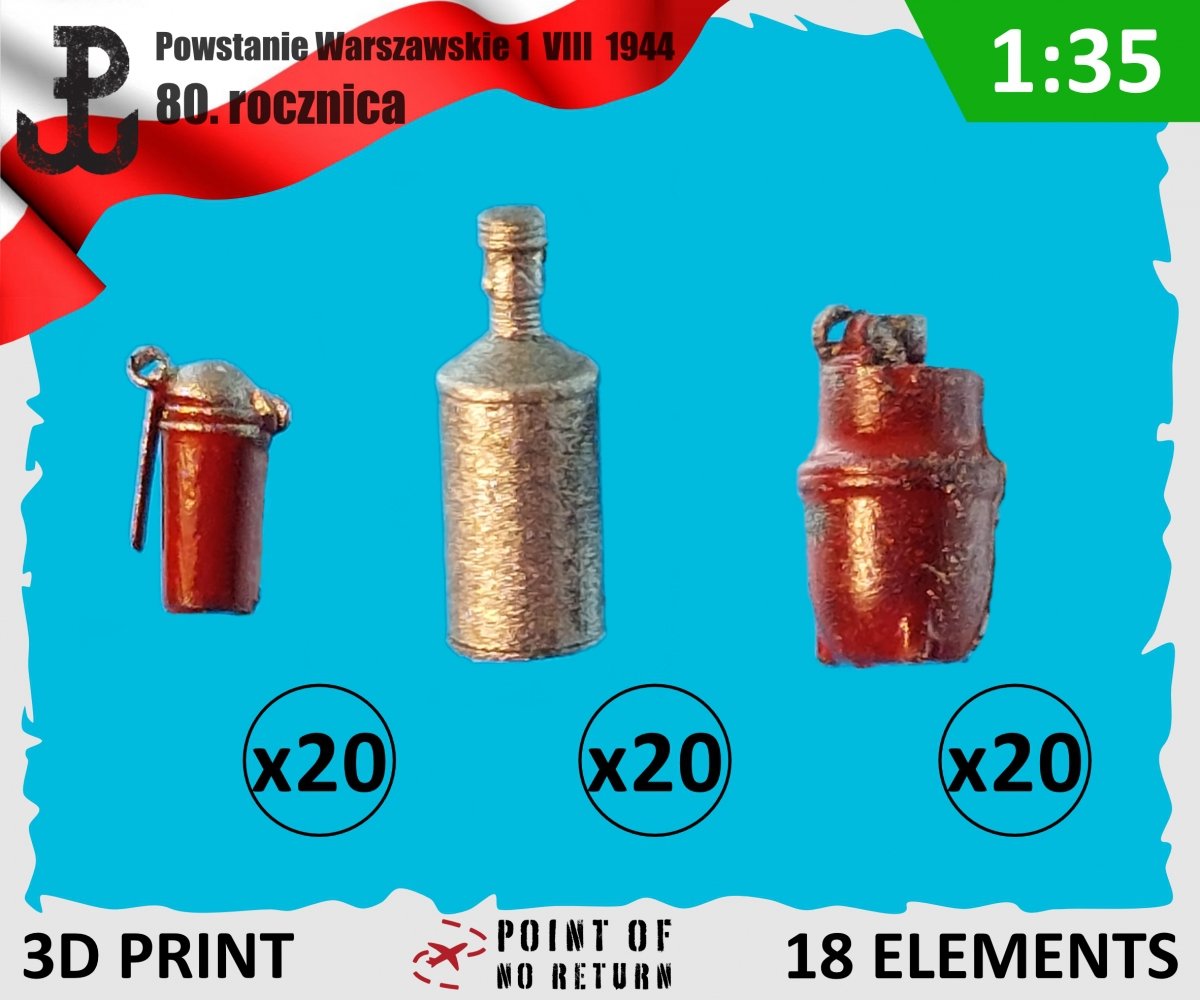 Point of no Return 3524054 Granaty konspiracyjne (filipinka, sidolówka, karbidówka) Conspiracy ...