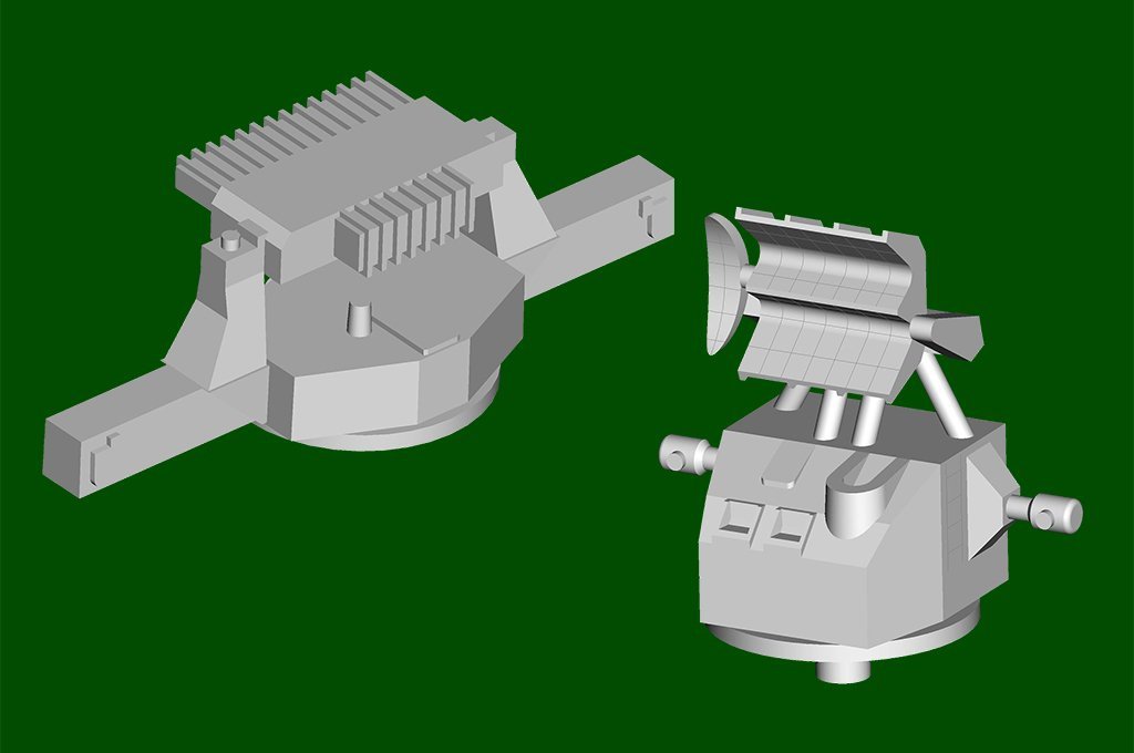 Trumpeter 06748 Battleship USS Missouri BB-63 1 700 - Skala 1:700 ...