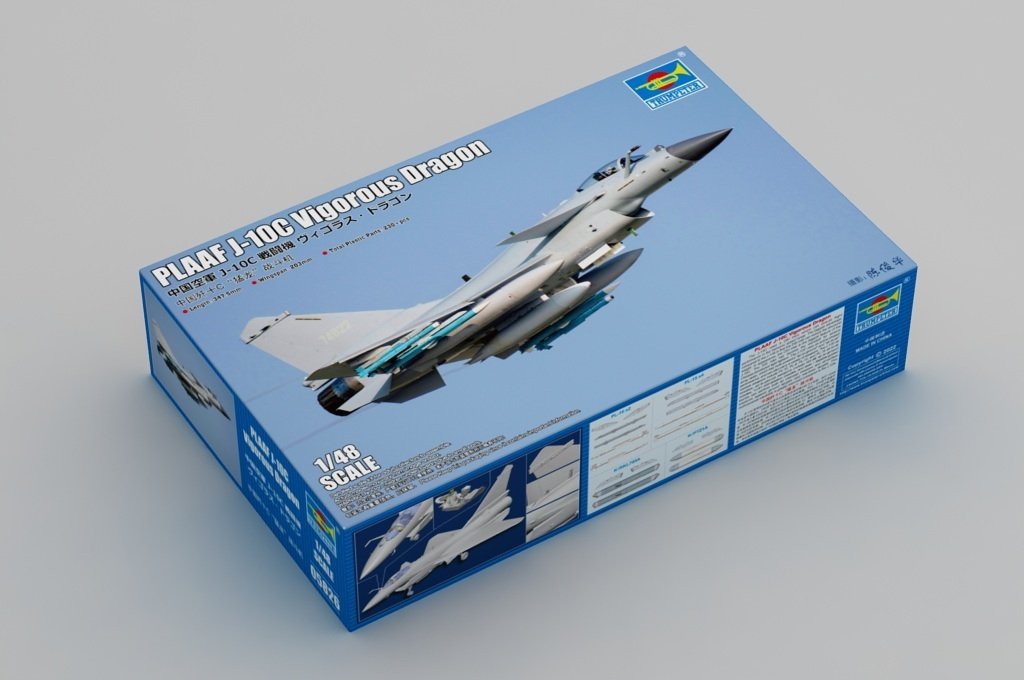 Trumpeter 05826 PLAAF J-10C Vigorous Dragon 1 48 - samoloty odrzutowe ...