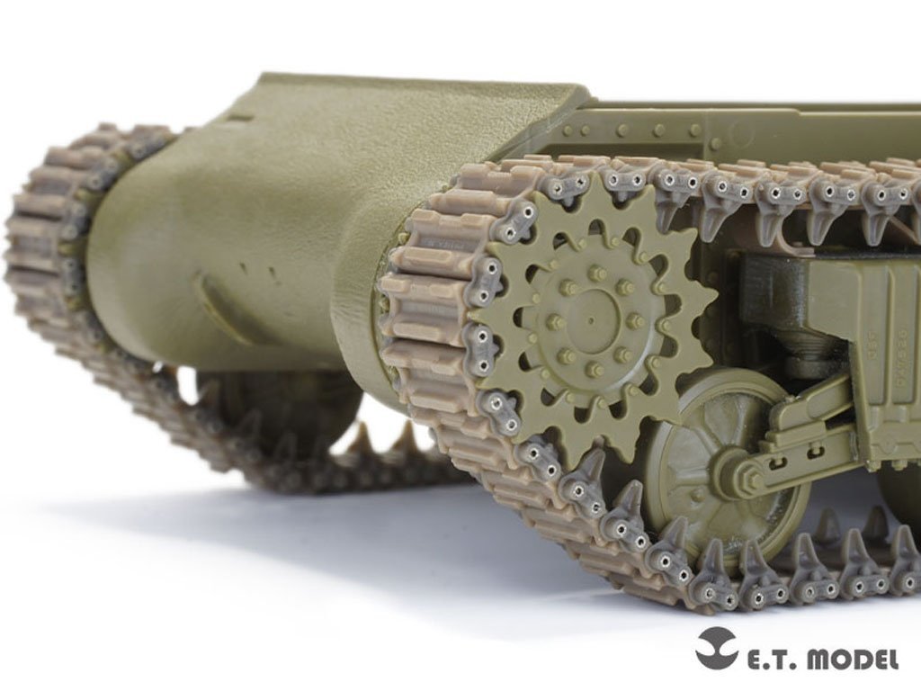 E.T. Model P35-084 WWII US ARMY M4 Sherman T49 Workable Track (3D Printed) 1 35 - Gąsienice do ...