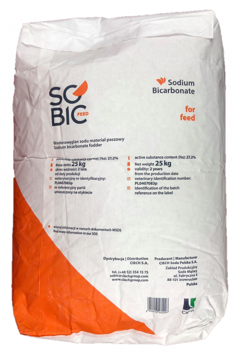 Kwaśny węglan sodu, wodorowęglan, Sobic Ciech 25kg