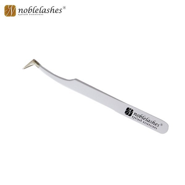 Pinzetta White - Pinzetta professionale per extension ciglia.