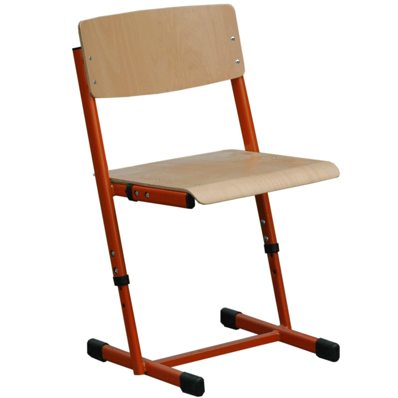 Krzesło szkolne Reks trzyrozmiarowe meble szkolne, place zabaw