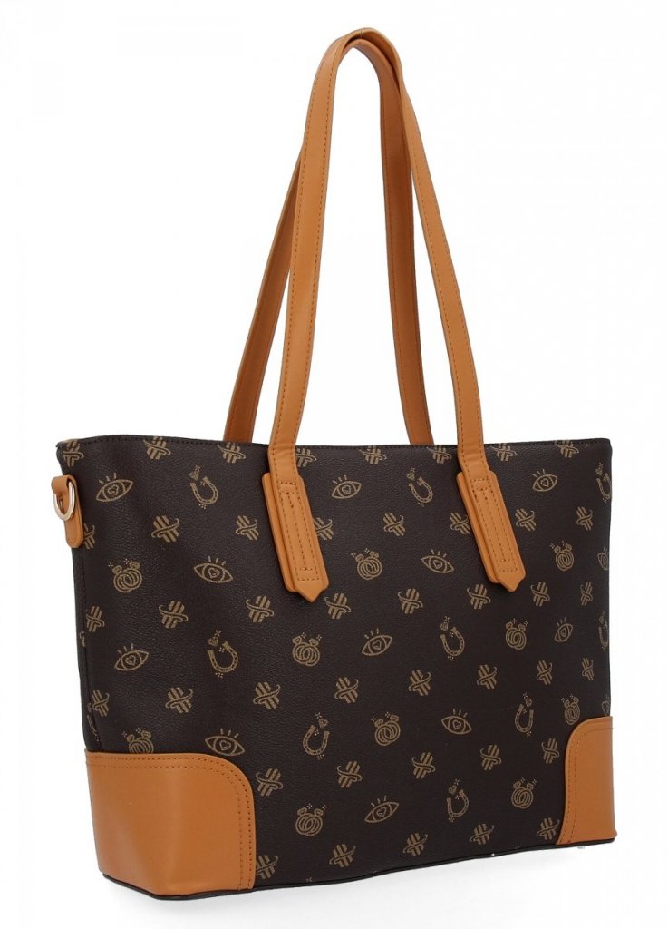 Női Táská shopper bag Herisson csokoládé 1952H400 - DÁMSKÉ KABELKY