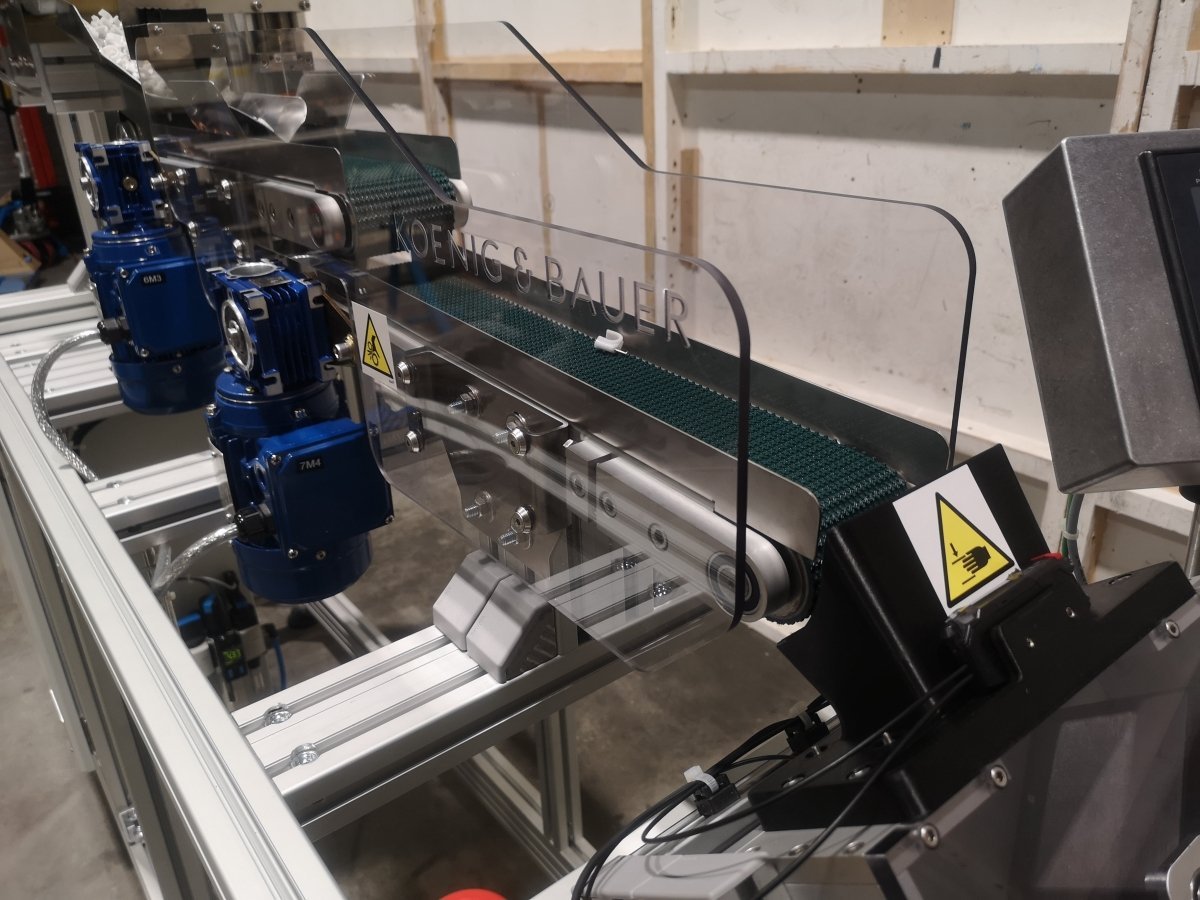 Piece counting machine - Coding-machines