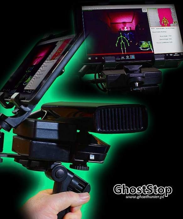 Ghost Hunters - Kamera Structured Light Sensor Kinect 360 (Stick-Man)