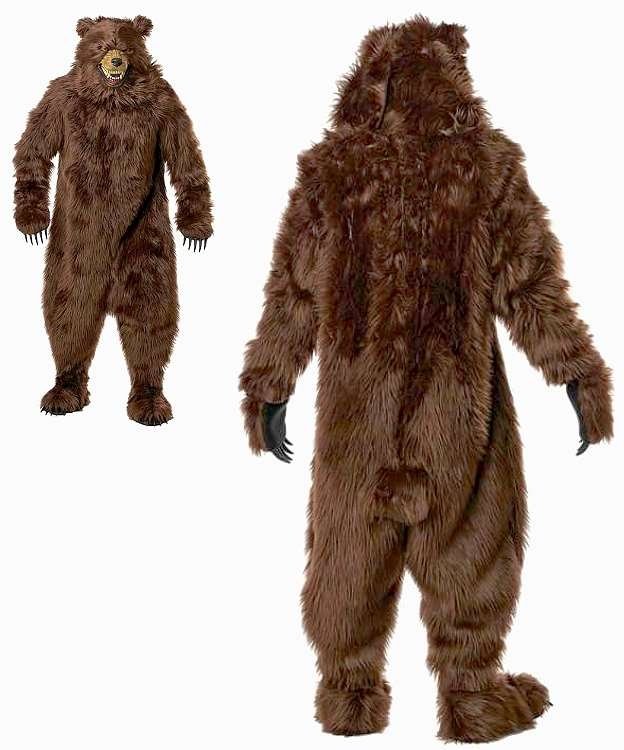 Żywa Chodząca Maskotka strój misia Grizzly Ani-Motion