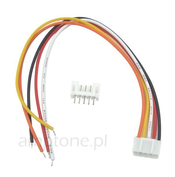 Konektor PCB 5pin, wtyk z kablem, raster 2mm - Konektory PCB - Gniazda ...