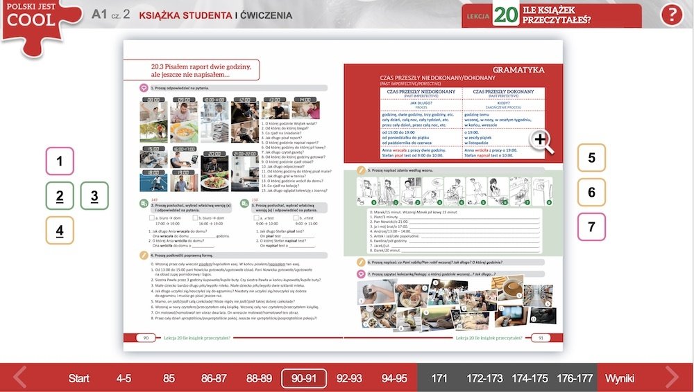 Polski jest cool A2 część 1. Książka studenta z ćwiczeniami. Wersja ...