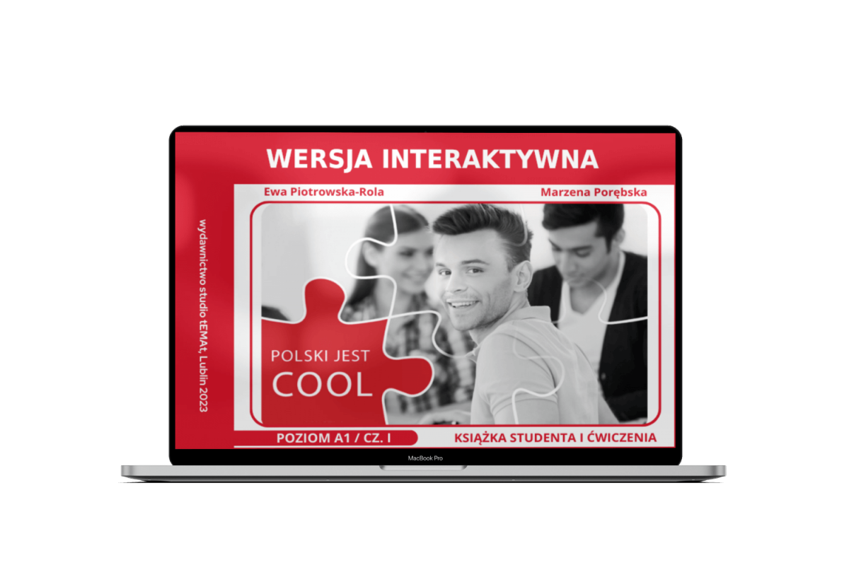 Polski jest cool A1 część I. Książka studenta z ćwiczeniami. Wersja ...
