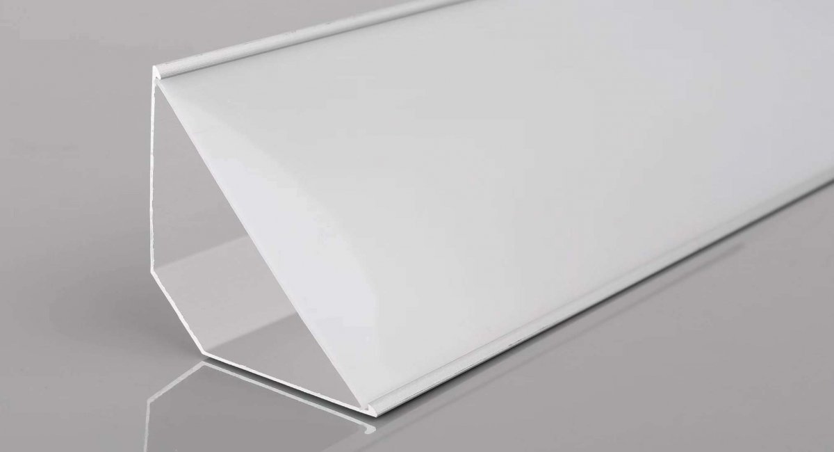 Profil LED NAROŻNY kątowy 2m + KLOSZ - PROFILE KĄTOWE - PROFILE LED