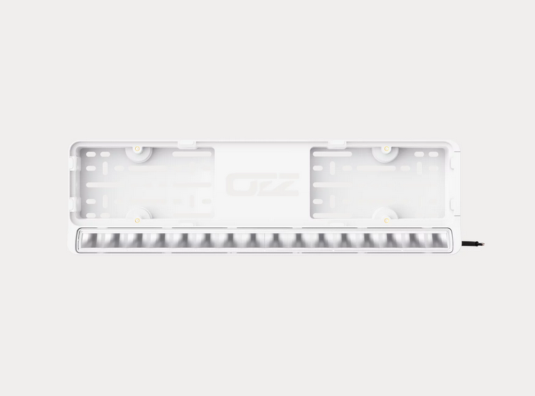Panel LED OZZ LP1 biały+ tablica rejestracyjna - Oświetlenie LED