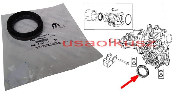 Uszczelniacz półosi reduktora Jeep Patriot AWD - Reduktor - Patriot - Jeep