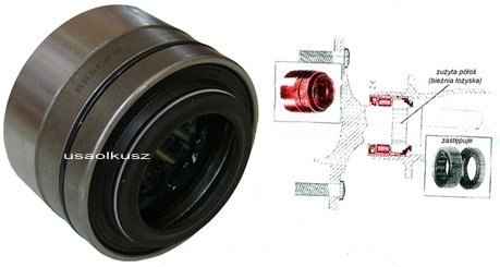 Zestaw naprawczy łożyska tylnej półosi Jeep Liberty KJ 2003- - 8,25 ...