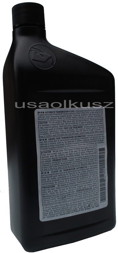 Olej skrzyni biegów 6F24 6-SPD MOPAR Dodge Dart - Skrzynia 6F24 ...