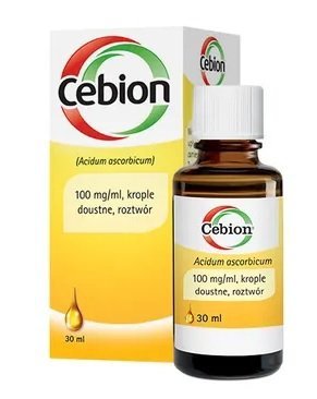 Cebion 100 mg/ml krople doustne 30 ml | Polskimarket.nl