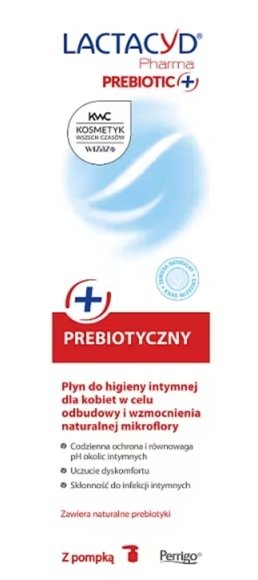 Lactacyd Pharma Prebiotic płyn do higieny intymnej 250 ml | Polskimarket.nl