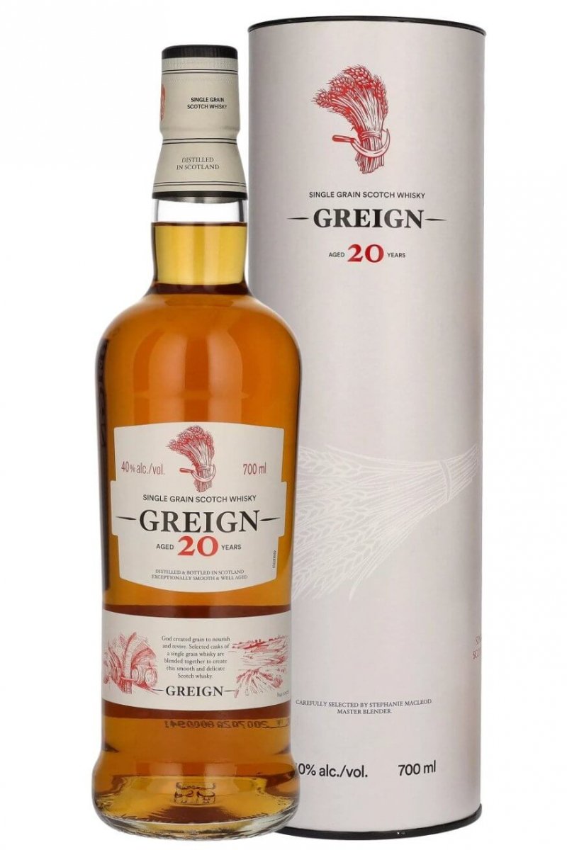 Whisky Greign 20 Years Old Single Grain 0,7l 40% - sklep WMW