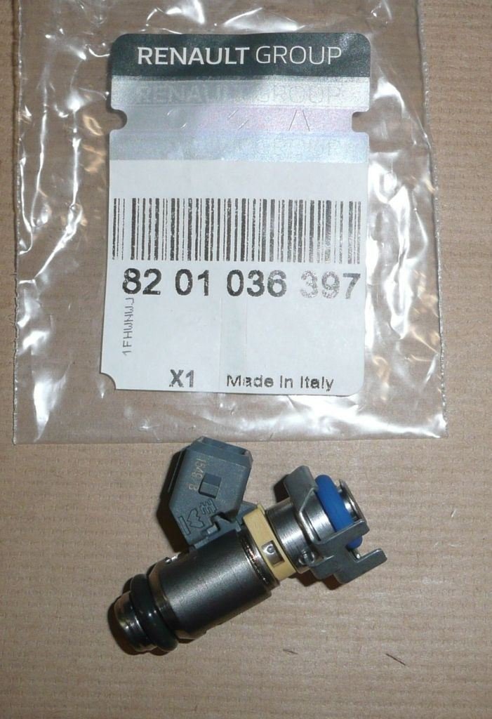Original Injecteur Dacia Duster 1.6 16V , 8201036397