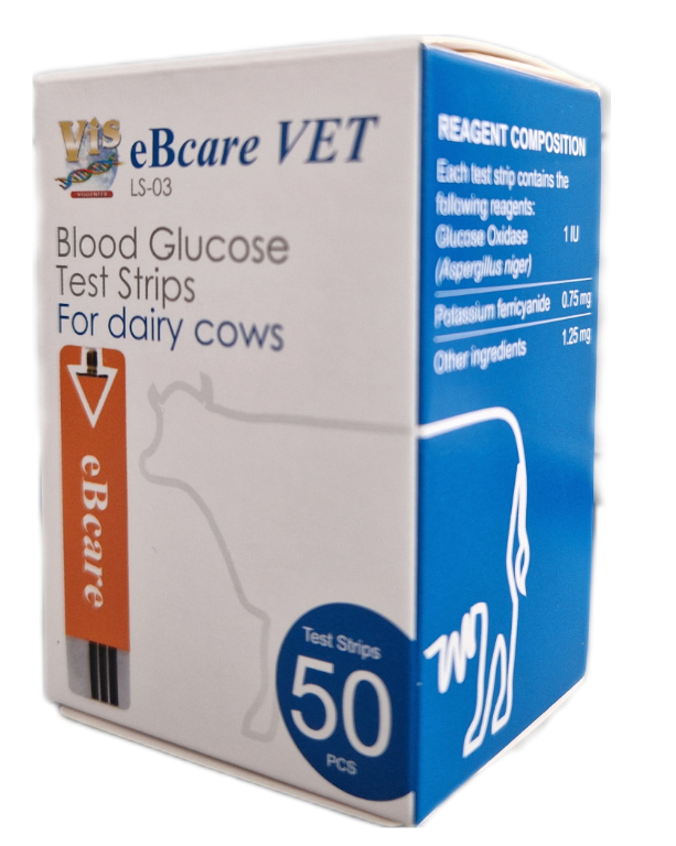 Zestaw startowy: paski testowe ketony + glukoza + miernik eBGK-VET ...