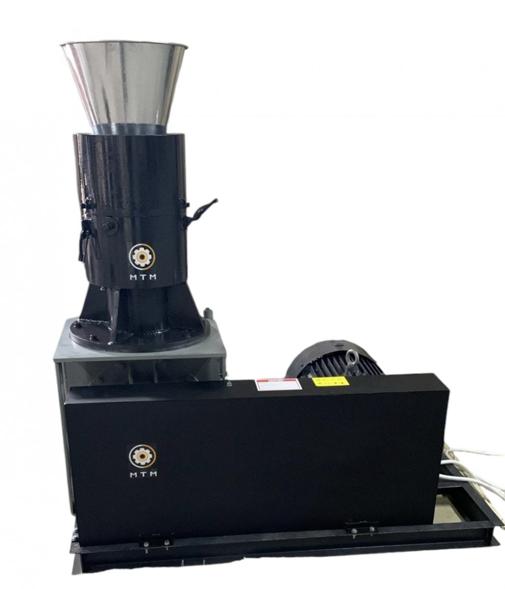 Peleciarka wolnoobrotowa 7.5 kW z ruchomymi rolkami Model EWP-210 ...