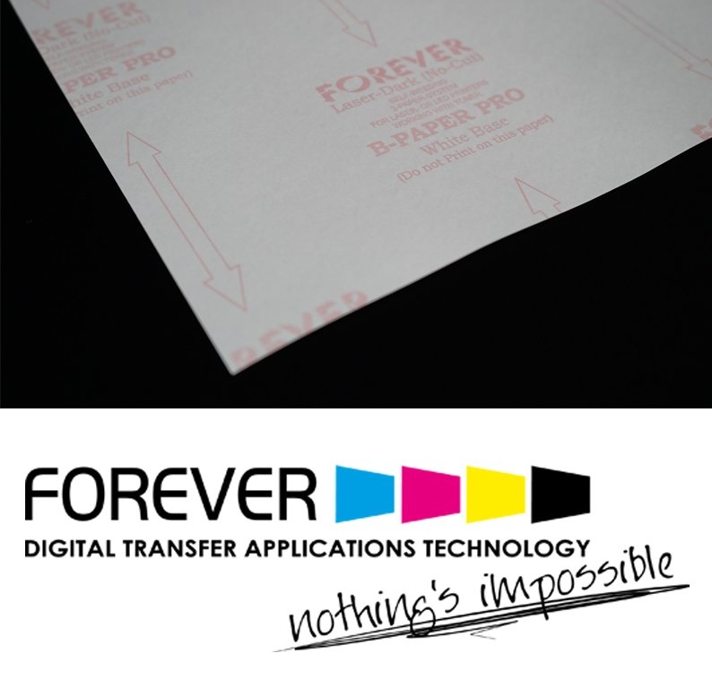 FOREVER LASER DARK (NO-CUT) LOW TEMP A3 (B-PAPER PRO) - WHITE TONER ...
