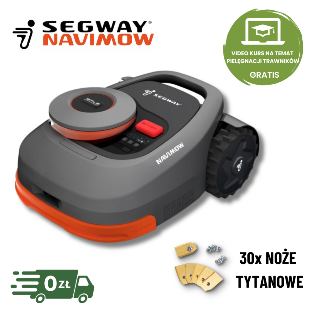 Segway Navimow H500E - Autonomiczny robot koszący bez kabli